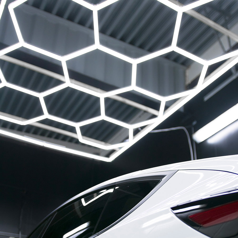 Garagebelysning | Hexagon & LED-Armatur | IVON