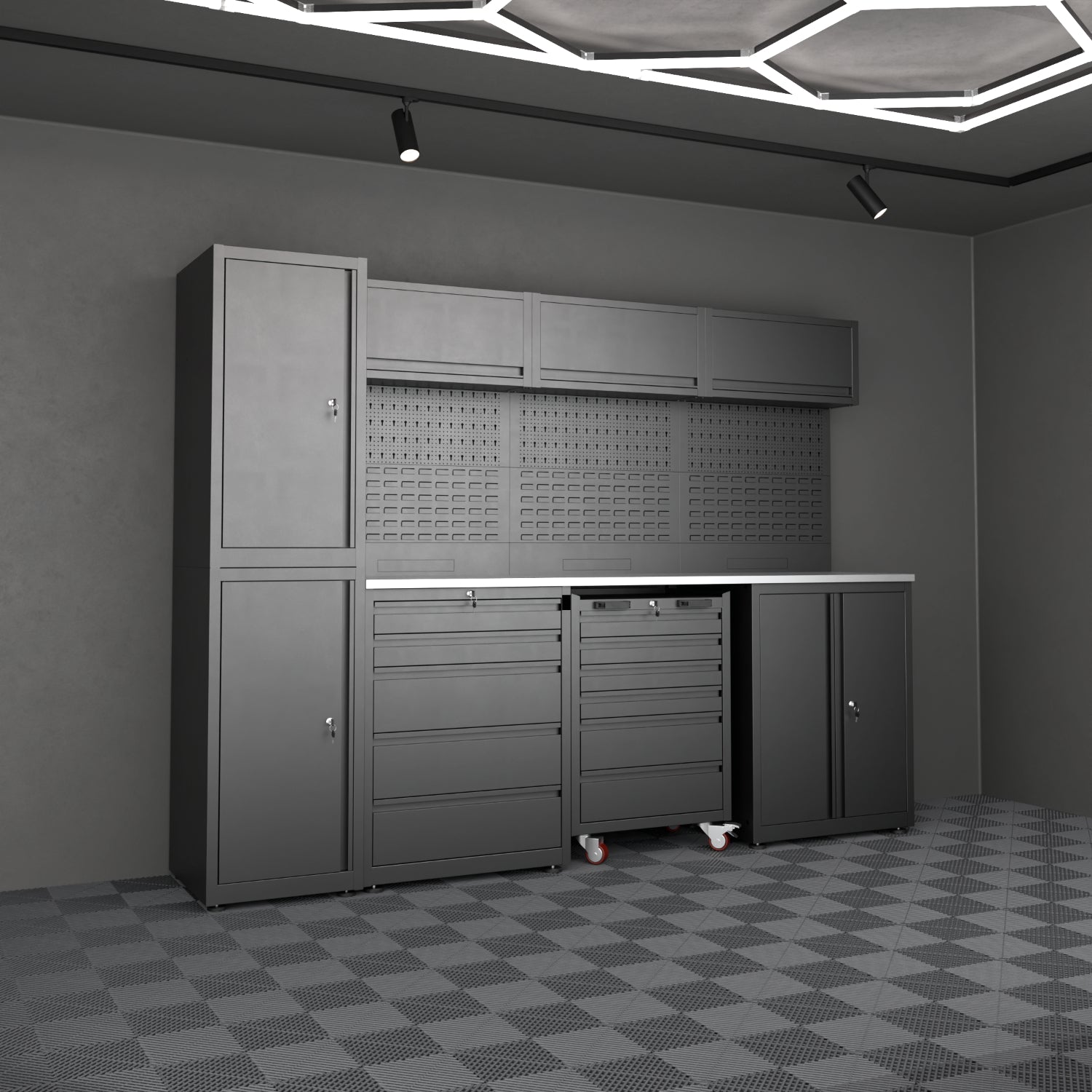 Garageinredning | Inredning till garage & verkstad | IVON