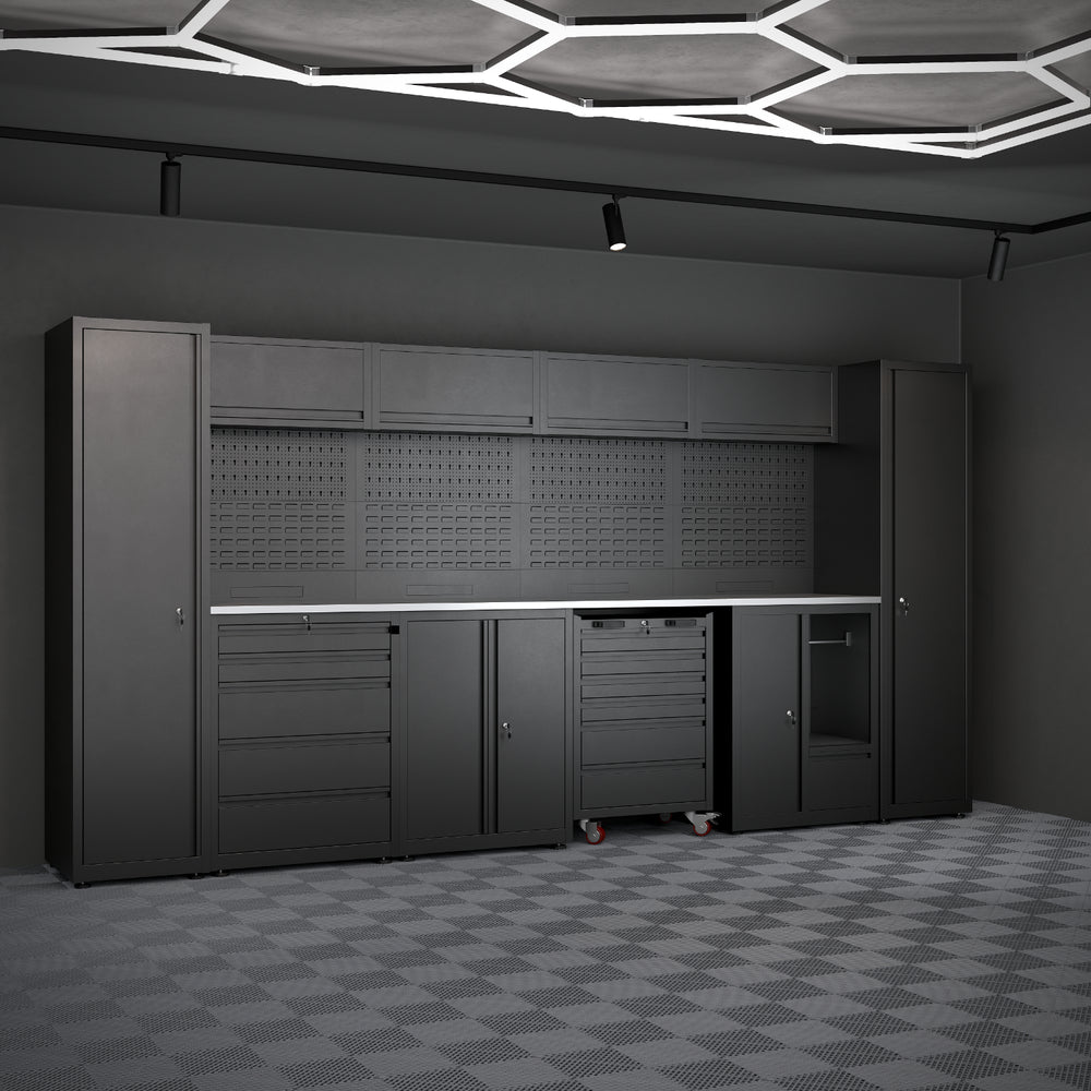 IVON Garageinredning Black Series Large (400 cm)