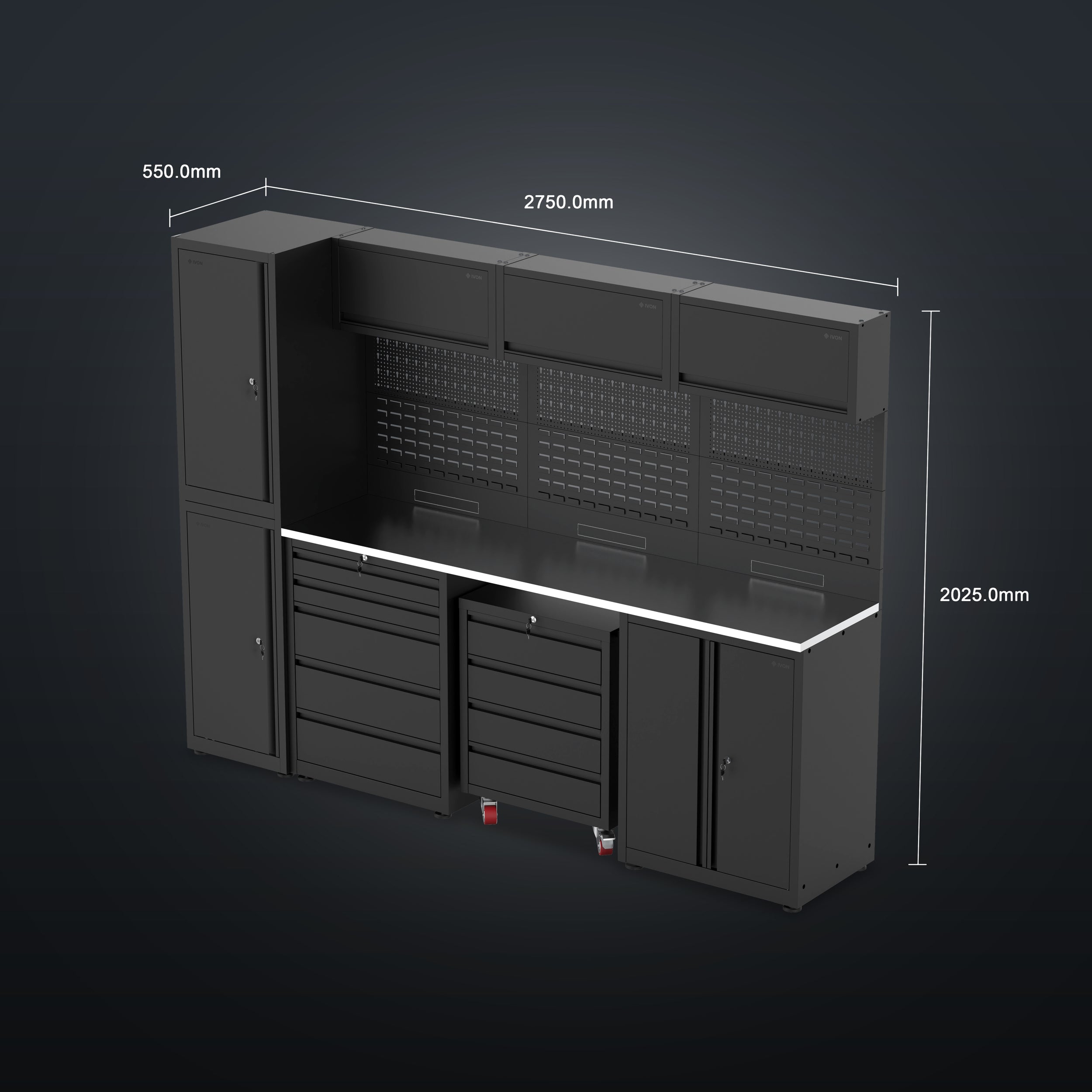 Garageinredning | Inredning till garage & verkstad | IVON